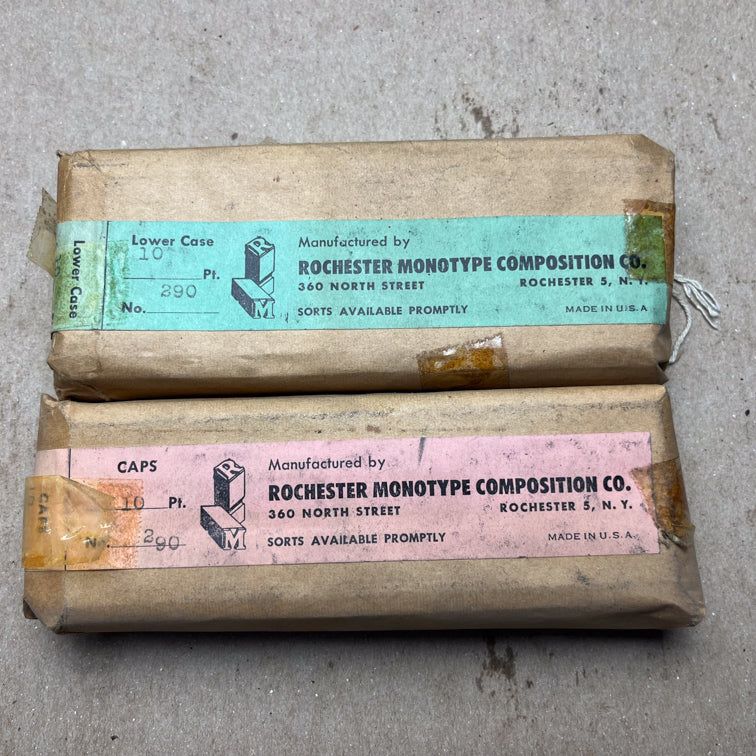 10 pt. No. 290 Stymie Medium – Type High Letterpress